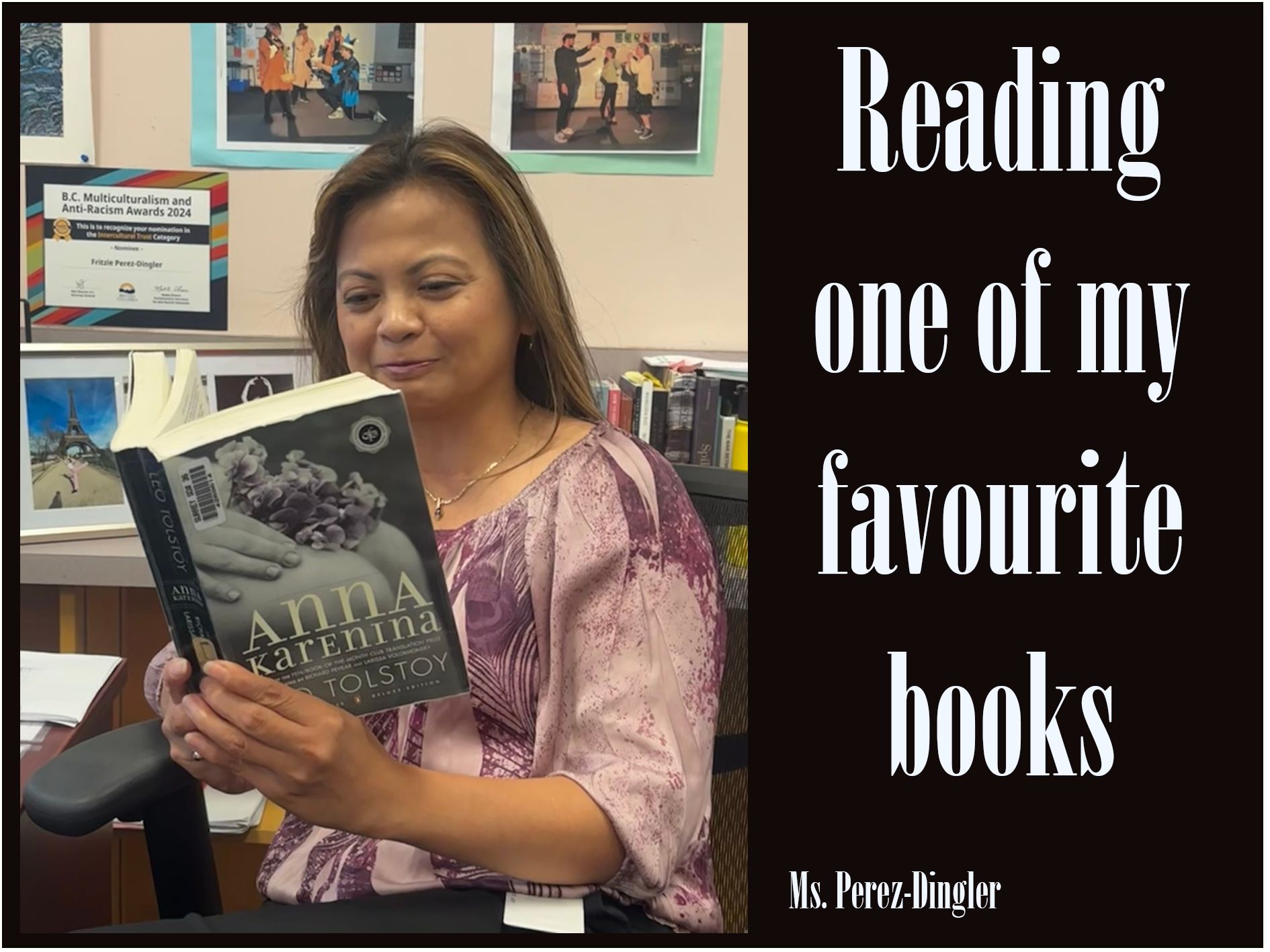 A Favourite Book – Lord Tweedsmuir Secondary School Library