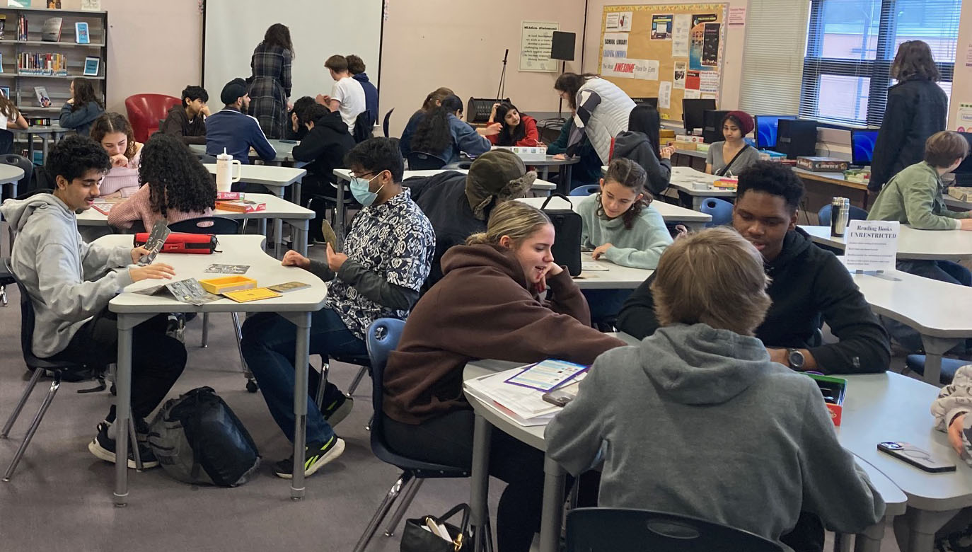 Games in the School Library – Lord Tweedsmuir Secondary School Library