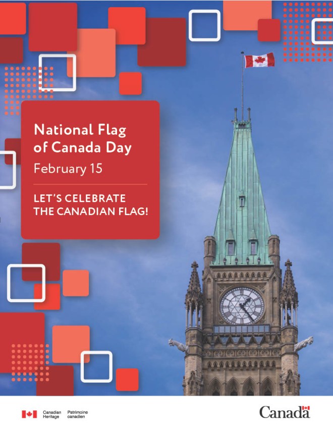 Flag Day – Lord Tweedsmuir Secondary School Library